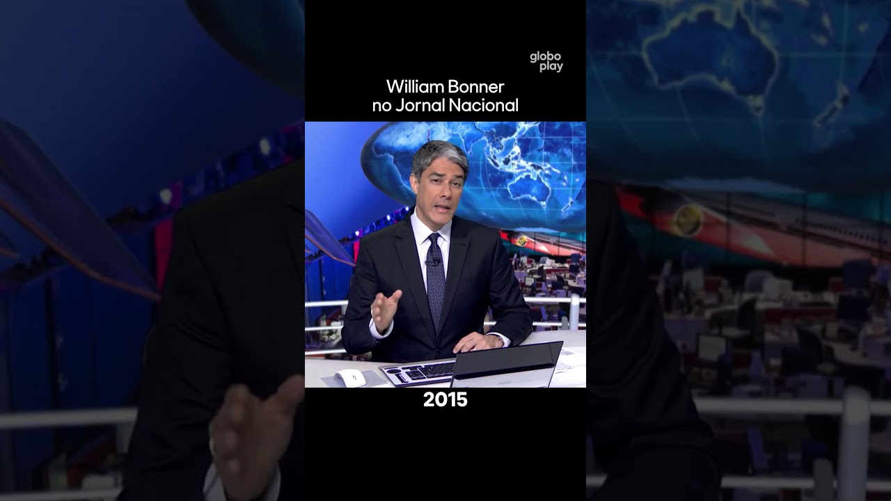 BOA NOITE 🥹🤧 William Bonner se despede do #JornalNacional | #Shorts