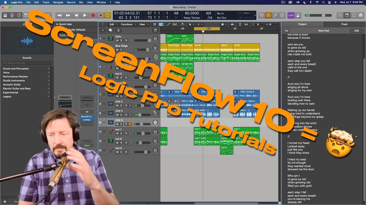 ScreenFlow 10 is Game Changer! | Logic Pro