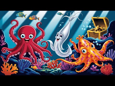 Cephalopods Explained: Octopus, Squid, and Cuttlefish Facts for Kids!