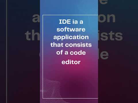 ? What is IDE