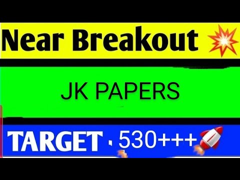 JK PAPER SHARE LATEST NEWS TODAY,JK PAPER SHARE ANALYSIS,JK PAPER SHARE REVERSAL,JK PAPER SHARE NEWS