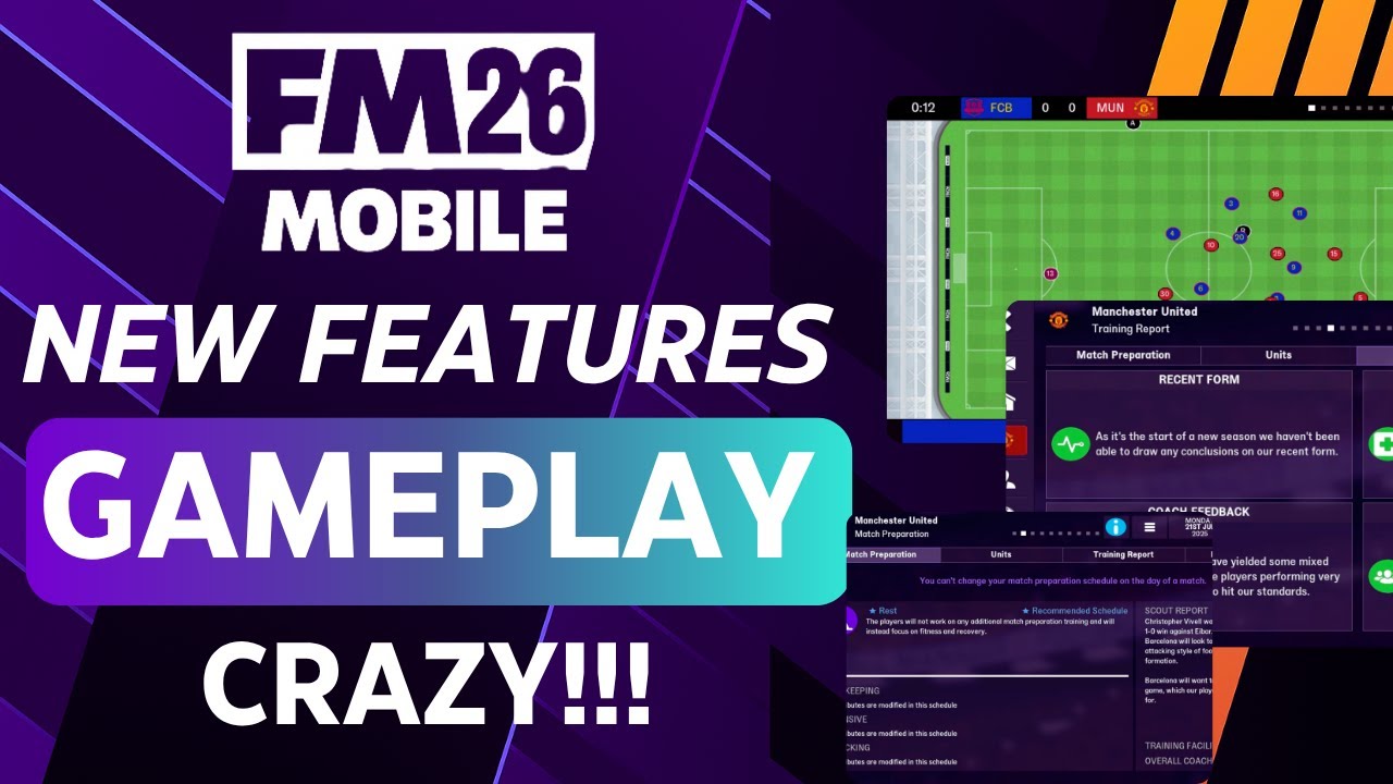 FM26 Mobile Gameplay & NEW Features – Full Breakdown! 🔥