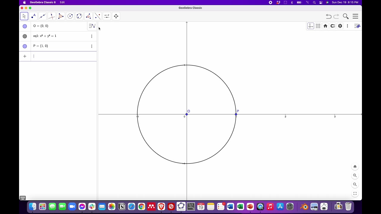 GeoGebra Tutorial A5: Angle Slider, Angle with Measure, Circular Arc (Arc Length)