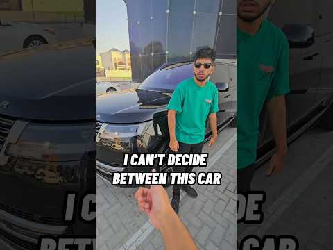 Which car would you chose?๐ #dubai #cars #rentalcars #luxurycarsdubai #uae