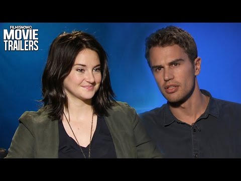 Shailene Woodley and Theo James talk about Tris & Four in The Divergent Series: Allegiant [HD]
