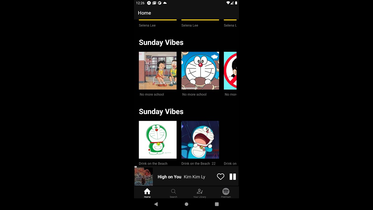 React Native Spotify Clone Presentation