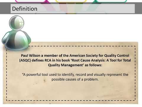 Define Root Cause Analysis