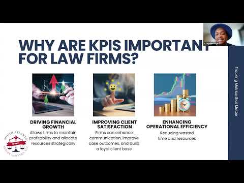 Webinar: Key Performance Indicators for Law Firm Success – Tracking Metrics that Matter