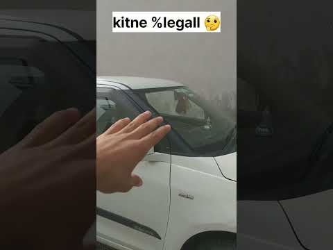 Black tinted शीशे kitne percent% allowed hai 🤔 #short #shortfeed #carservice