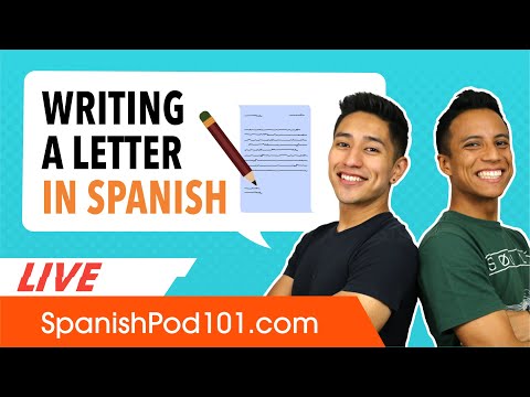 How to Write A Letter in Spanish | Spanish Writing for Beginners