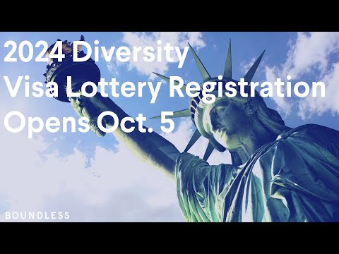 2024 Diversity Visa Lottery Registration Opens Oct. 5