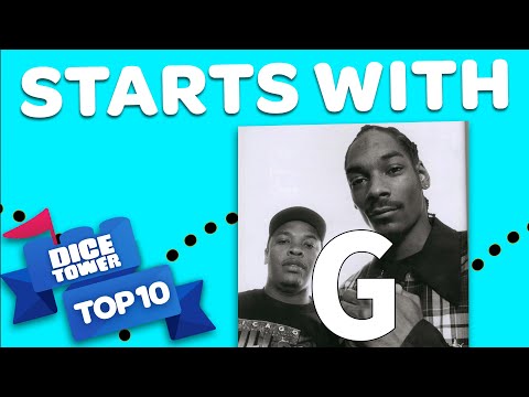 Top 10 Games that Start with the Letter "G"