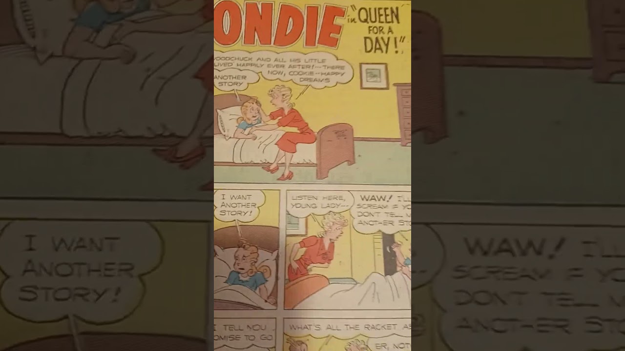 Blondie Comics Monthly #47 Harvey Comics 1952 Chic Young Cover #goldenage #blondie #dagwood