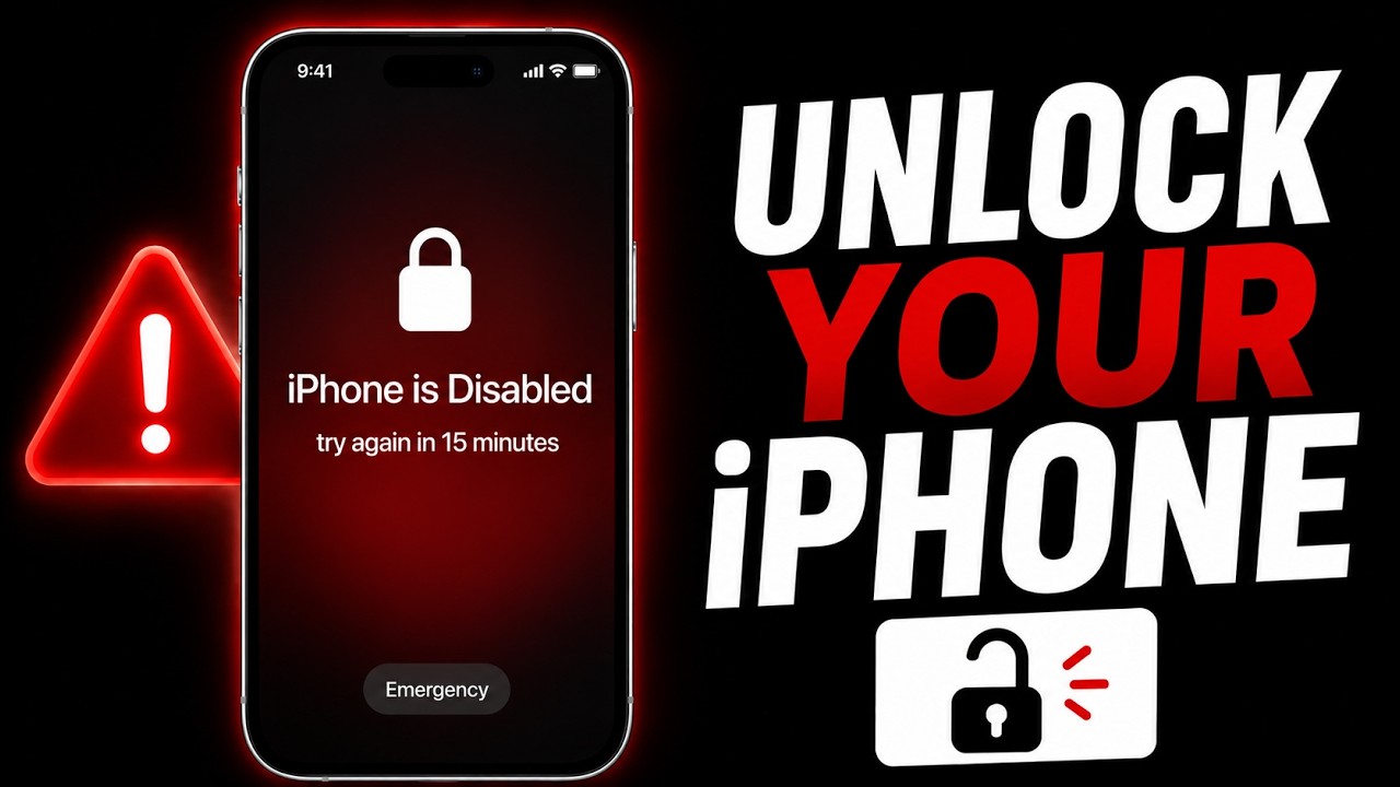 [2026 Update] How to Unlock iPhone Without Passcode – Fast & Easy Method!