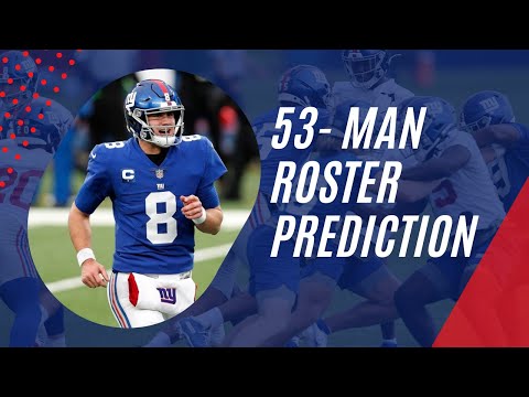 2022 New York Giants 53 Man Roster Predictions