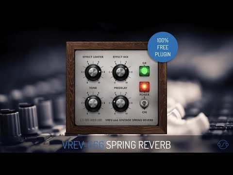 Fuse Audio Labs releases the FREE VREV-666 Spring Reverb - Gearspace