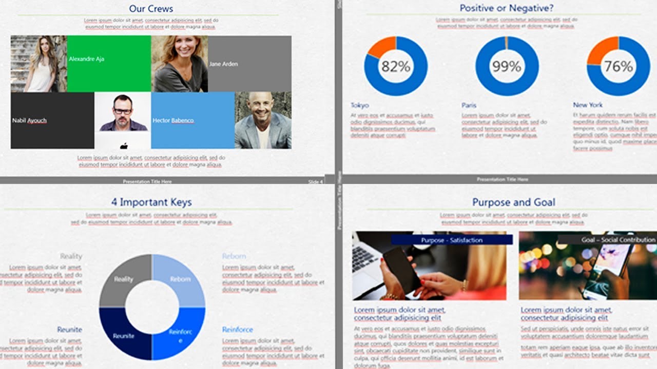Powerpoint template free - Business Powerpoint presentation Template
