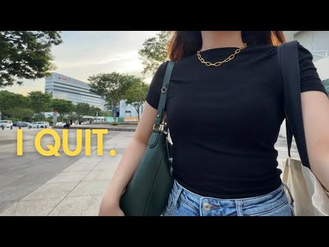 I Quit Corporate | Last day at work in Singapore