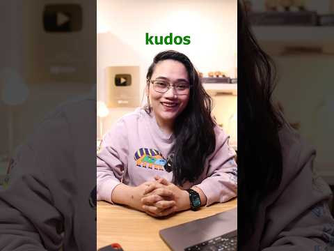 What does KUDOS mean? π€ #teamlyqa #learnwithlyqa #vocabulary #wordoftheday #english