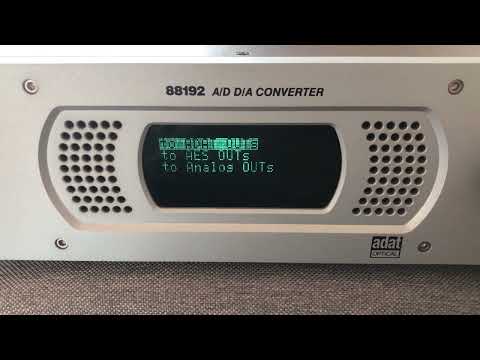 Lucid 88192 Digital Audio Interface Converter ADAT Optical | Reverb