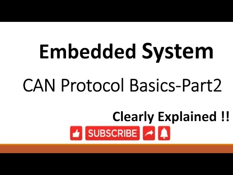 [ES-EN-46] TYPES OF CAN FRAME FORMATES || STANDARD CAN FRAME FORMAT || EXTENDED CAN FRAME FROMAT ||