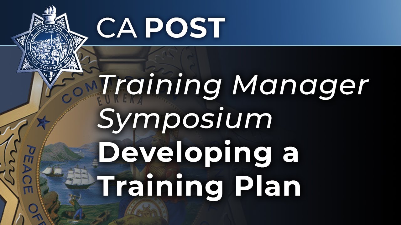 Developing a Training Plan