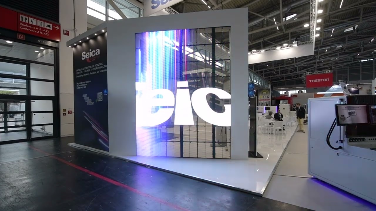 /TRANSPARENT LEDWALL /PRODUCTRONICA 2025 MUNICH