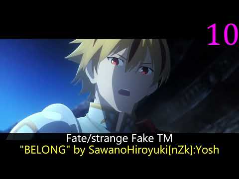 My Top Yosh (Survive Said The Prophet) Anime Songs