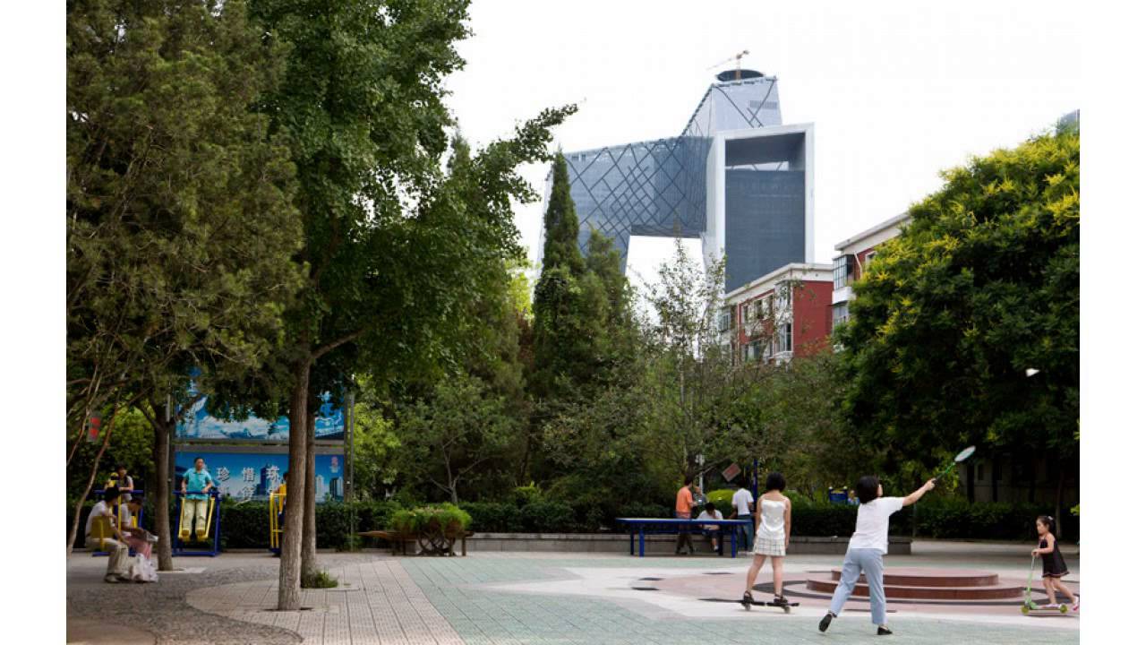 Complex skyscraper design china central television headquarters by oma homesthetics inspiring ideas