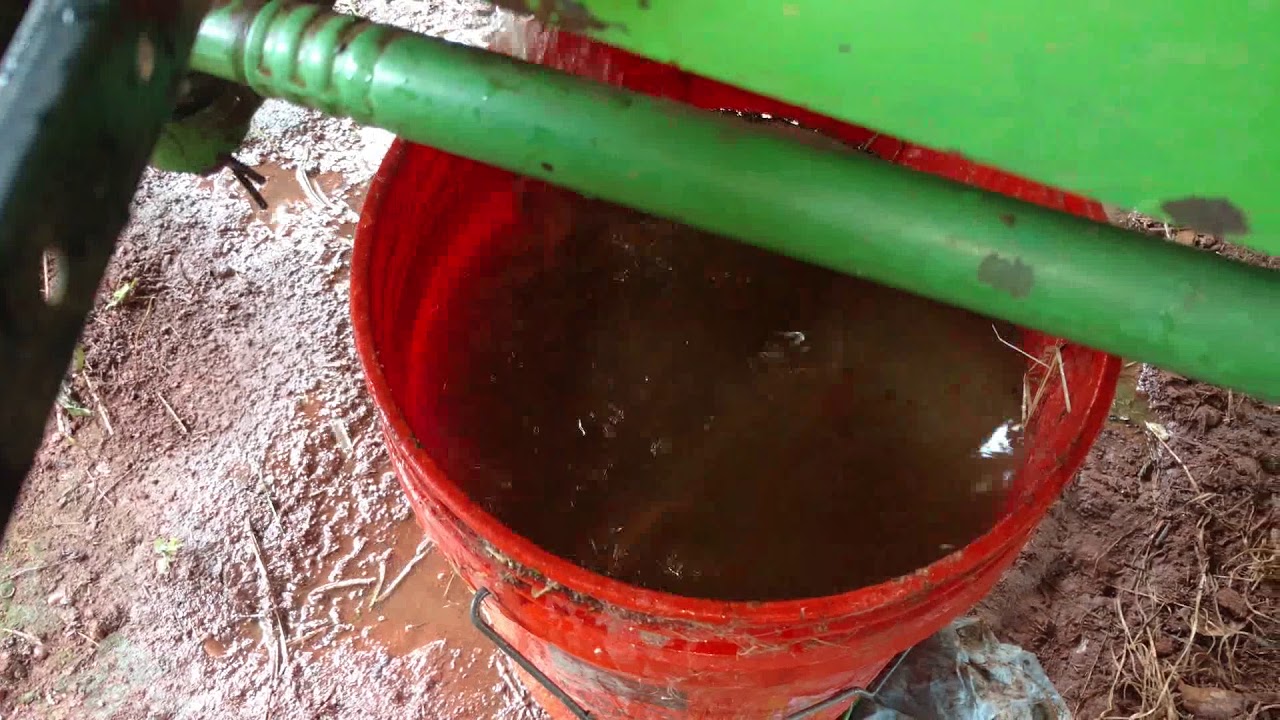 John Deere 2155 tractor radiator flush