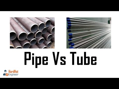 What is the difference between Pipe and Tube? Pipe Vs Tube