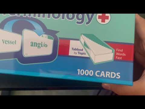 Corinne Linton Medical Terminology Flash Cards Review