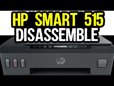 HP Smart Tank 515 Disassembly and Fixed The Ink Carriage System