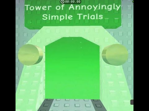 Completing ToAST/Tower of Annoyingly Simple Trials in EToH Roblox