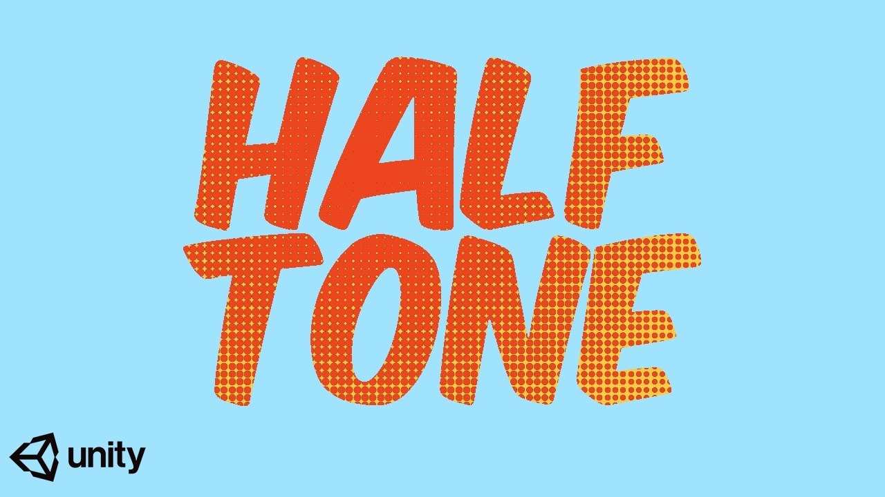 How to create a Halftone shader! - Unity Tutorial