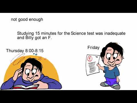 inadequate meaning | Vocabulary for Kids | Children's Dictionary | Learn English Vocabulary