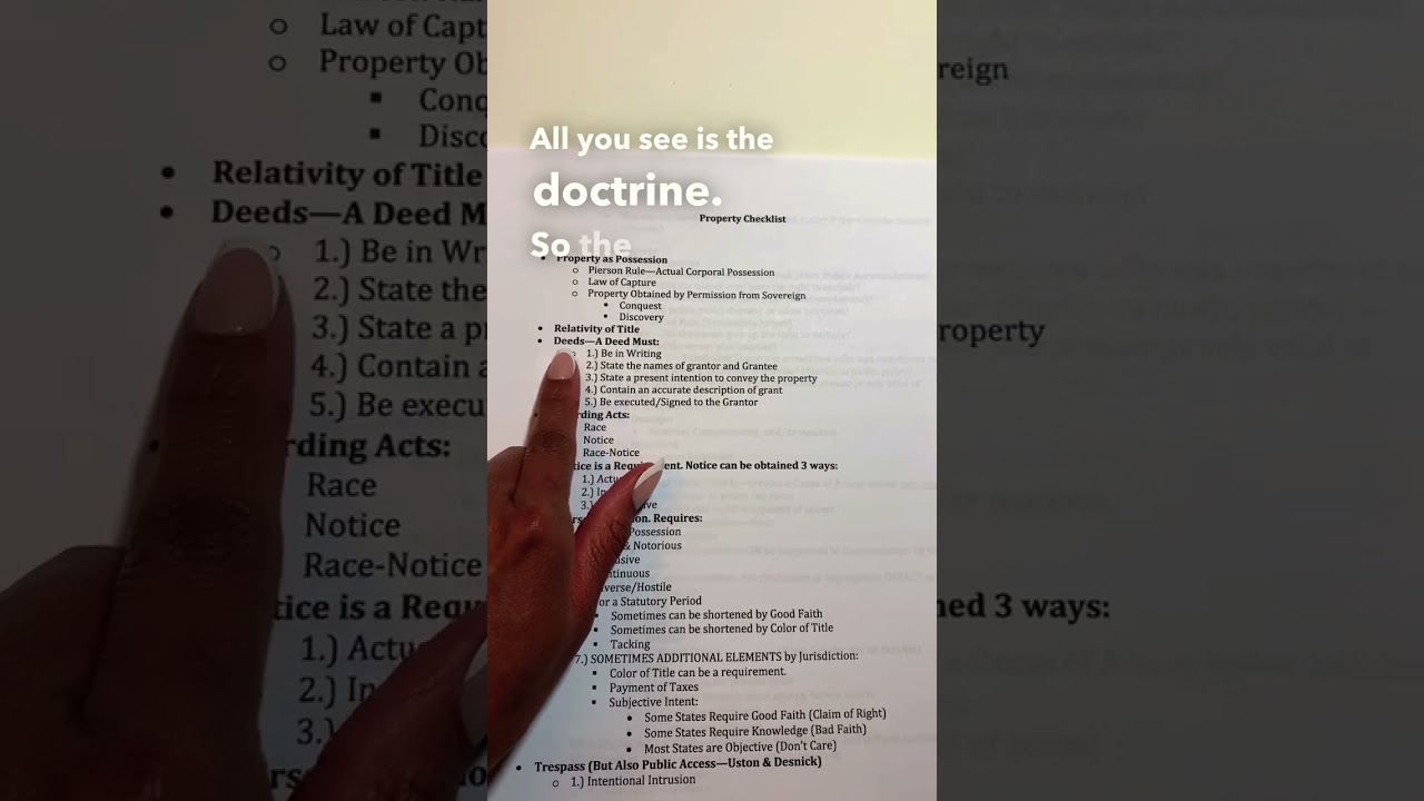 The Law School Exam Outline #lawschool #lawschoolbound #futurelawyer #prelaw