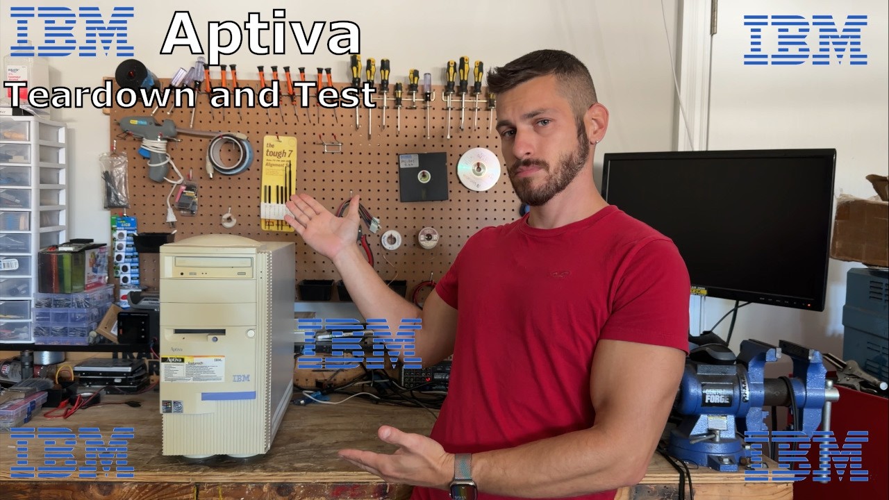 IBM Aptiva from 1998! Teardown and test