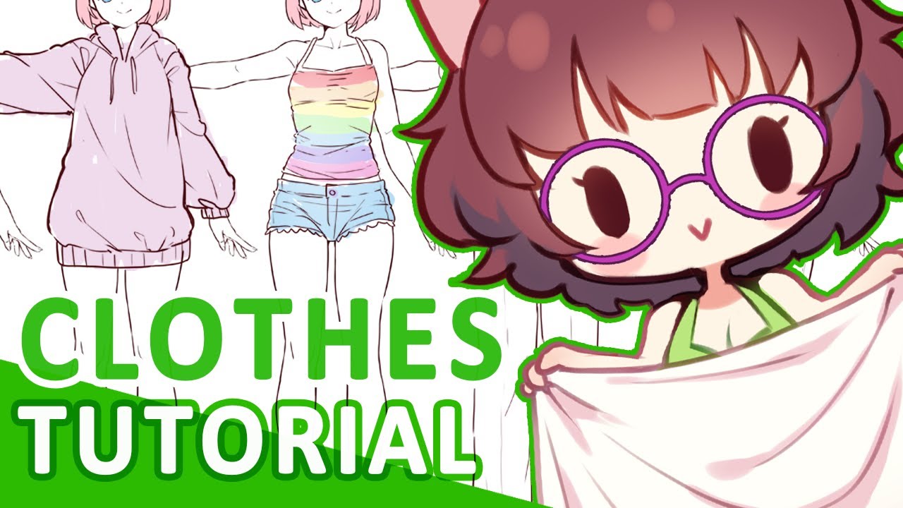 Beginner GUIDE to drawing CLOTHES FOLDS👗👖