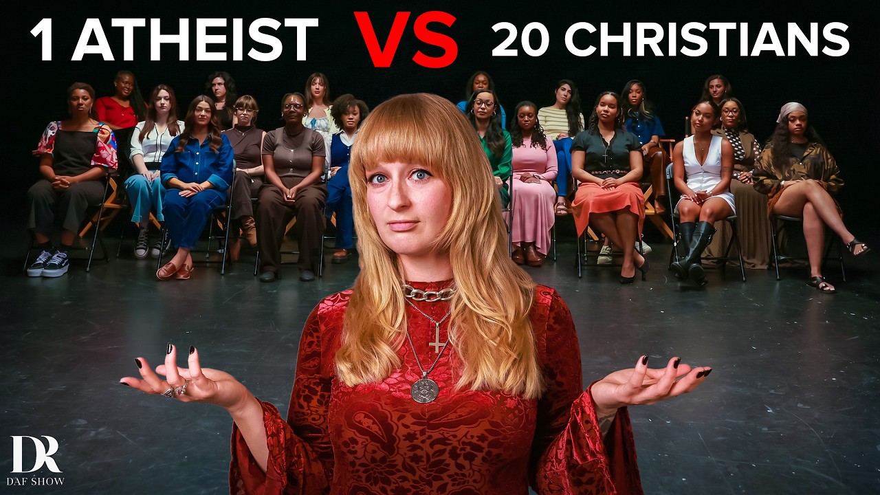 1 Atheist vs. 20 Christian Women | The Bridge