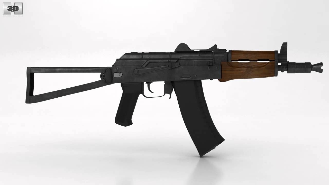 AKS-74U 3D model by 3DModels.org