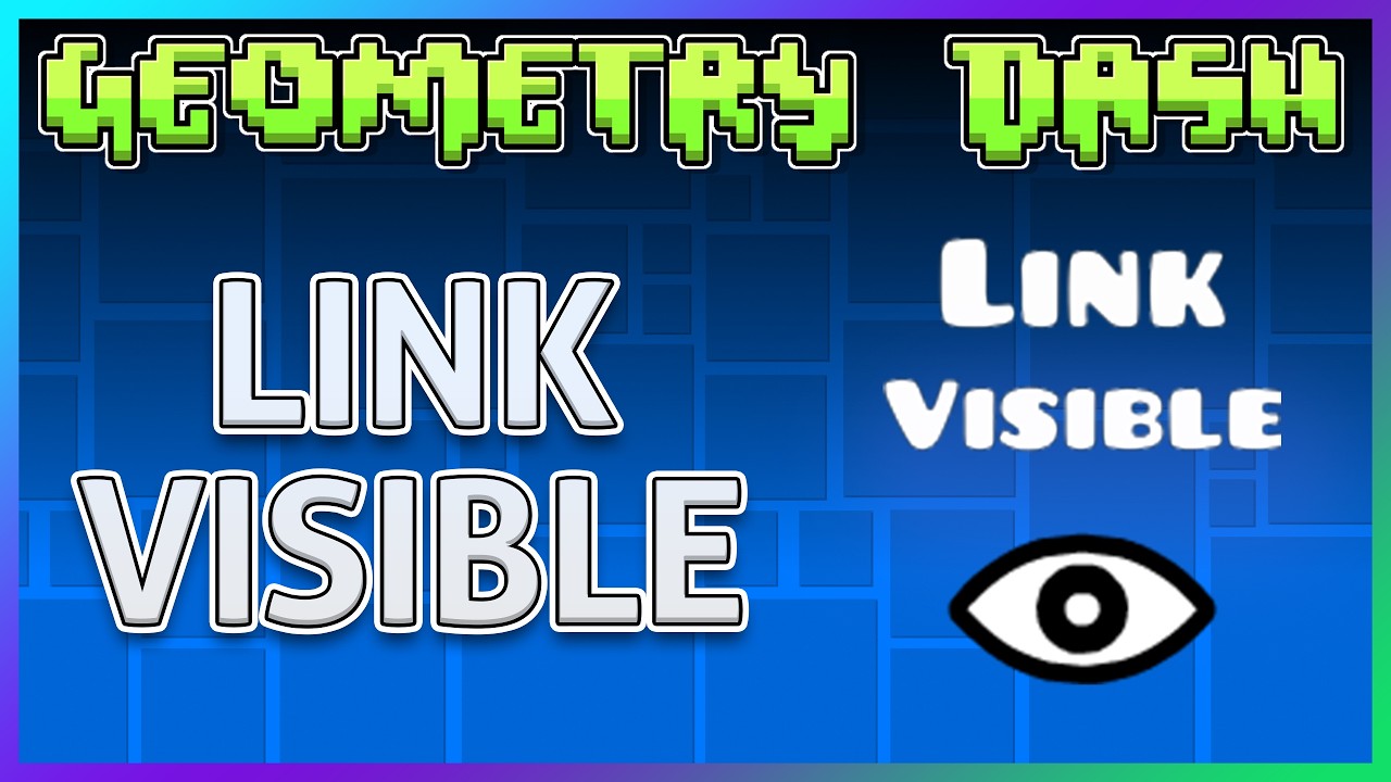 HOW TO use LINK VISIBLE TRIGGER | Geometry Dash 2.2 Editor Tutorial 🛠️