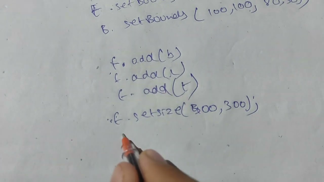 java AWT by association way to execute program.. .added button, textfield, label in the program..