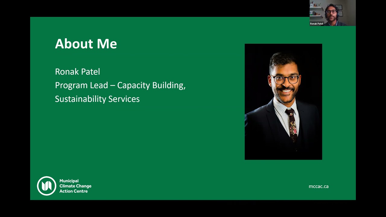 L2L Capacity Building for Climate Adaptation & Resiliency in Communities Ronak Patel - Dec. 7, 2021