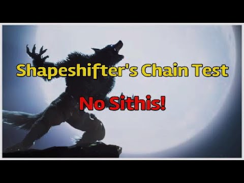 ESO - Shapeshifter's Chain Test - No Sithis