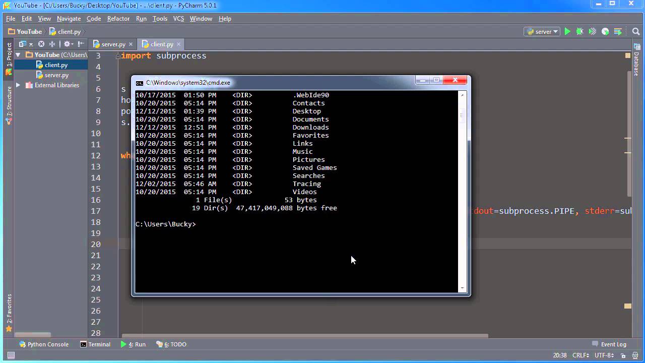 Python Reverse Shell Tutorial - 5 - Testing the Program Locally