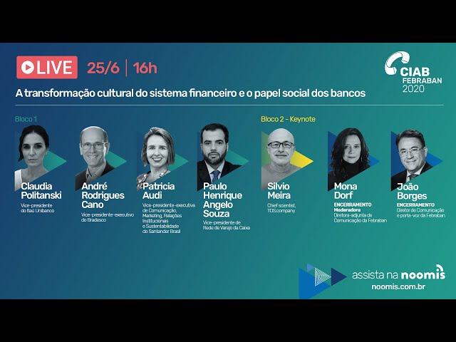 Assista à íntegra dos debates do CIAB Febraban 2020 | CNN Brasil
