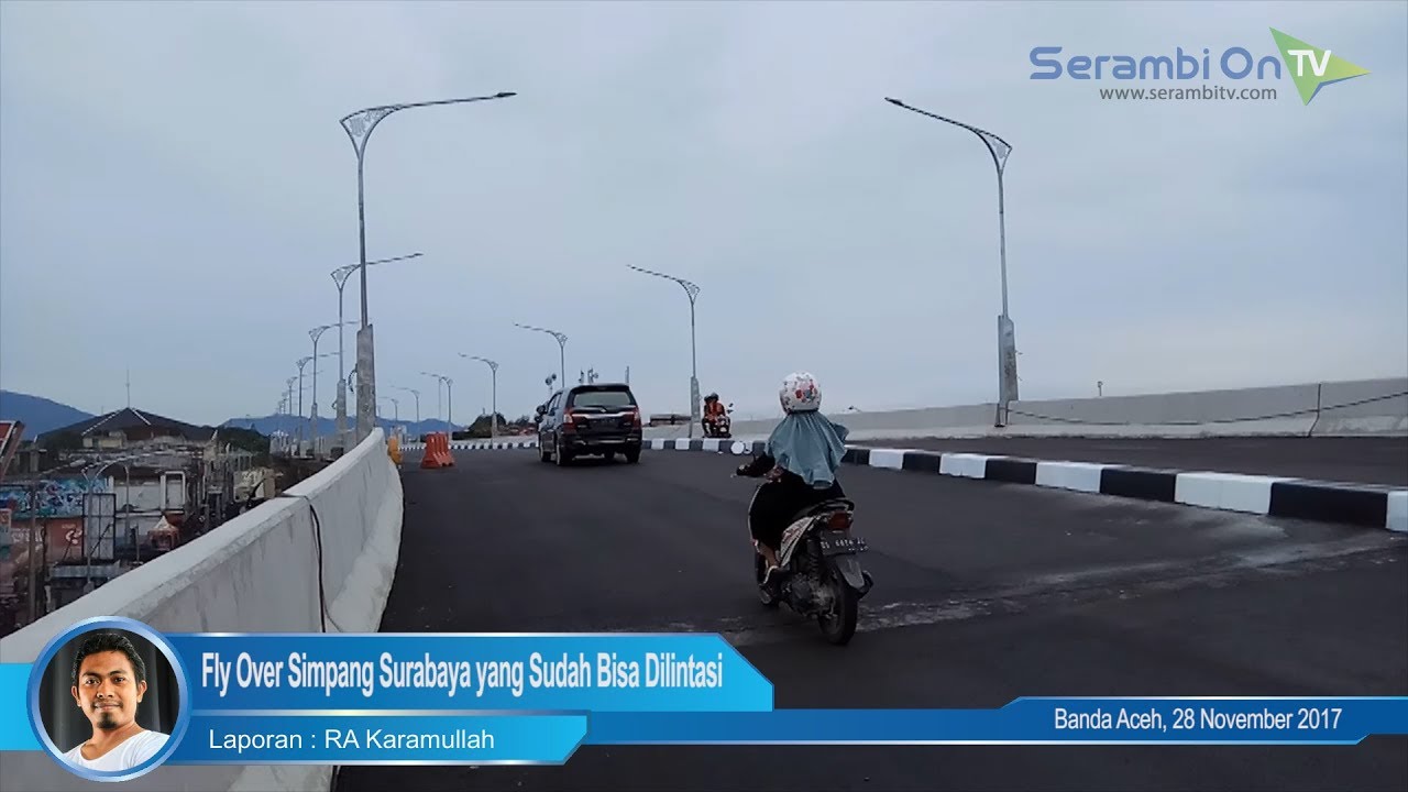 Begini Penampakan Fly Over Simpang Surabaya yang Sudah Bisa Dilintasi ...
