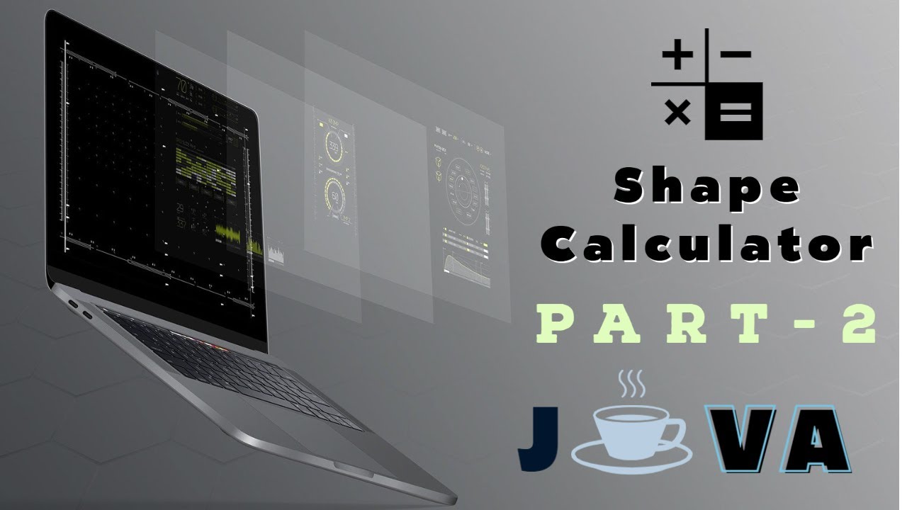 Shape Calculator - Java Swing Application - Part 2