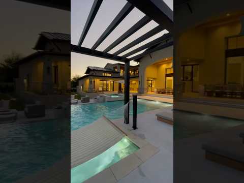 Hammock by the pool. Luxury resort style living #luxury